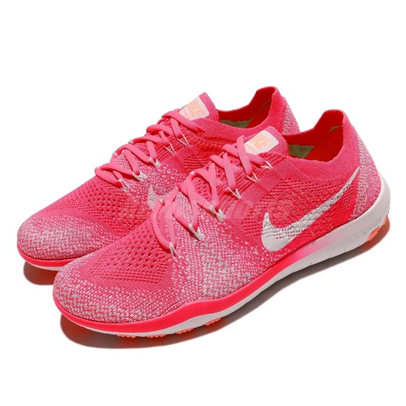 Nike | Shoes | Nwt Nike Free Focus Flyknit 2 Racer Pink Trainer | Poshmark